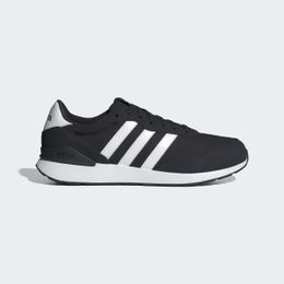 Herren Sneaker "RUN 60S 4.0", adidas Sportswear, Gr. 48, schwarz-wei&szlig;, Leder, Textil, Schuhe, inspiriert vom Design der adidas ZX Modelle