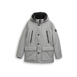 Tom Tailor Winter Parka male Grey size XXL