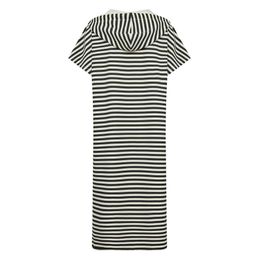 soyaconcept Damen Jerseykleid "Soya Concept Dress SC-BARNI 35", schwarz-wei&szlig;, Gr. L, Obermaterial: 48% Modal, 48% Polyester, 4% Elasthan, Kleider