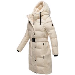 Navahoo Damen Wintermantel "Funkelteddy 14", beige, Gr. S, Obermaterial 1: 100% Polyester. Obermaterial 2: 100% Polyester. Innenfutter: 100%