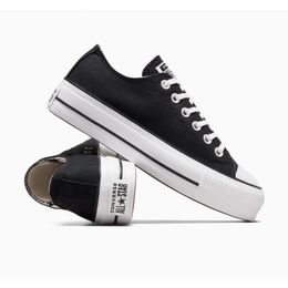 Converse Damen Sneaker "CHUCK TAYLOR ALL STAR LIFT PLATFOR", Gr. 36schwarz, schwarz, wei&szlig;, Textil, Schuhe