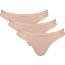 Sloggi Damen Minislip "GO Daily Cotton", Gr. S, beige, Single Jersey, Obermaterial: 95% Baumwolle, 5% Elasthan, unifarben, Unterhosen, flacher