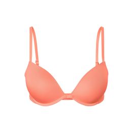 Tchibo - Push-up-BH mit Spitze - Damen - Gr. 75A - orange