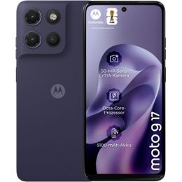 Motorola Smartphone "moto g 17", Energieeffizienz: A (A-G), pantone evening blau, 128 GB, Mobiltelefone