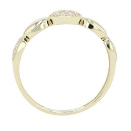 Adelia&acute;s ADELIA ́S Damen Fingerring "Damen Ring aus 333 Gold mit Zirkonia", 52, gold, Fingerringe