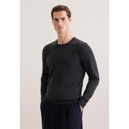 Seidensticker Herren Pullunder "Schwarze Rose"anthra m&eacute;lange, Gr. XXXL, unifarben, 100% Wolle, Pullover, 1/1 Rundhals Uni