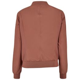 Urban Classics Damen Allwetterjacke "Urban Classics Damen Ladies Light Bomber Jacket"terracotta, Gr. L, unifarben, 100% Polyester, Jacken