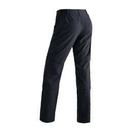 Maier Sports Damen Funktionshose "Yesa", schwarz, Gr. 22, 100% Polyamid, Hosen, Triple-Zipp Hose mit elastischem Bund