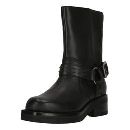 Clarks Damen Stiefel "Rebelle Up Black Leather", Gr. 40, schwarz, Leder, Schuhe, mit herausnehmbarem Contour-Cushion-Fu&szlig;bett