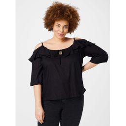 ABOUT YOU Curvy Bluse 'Jeanette' Damen Gr&ouml;&szlig;e XXXL schwarz