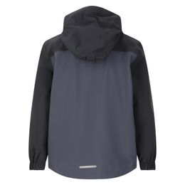 WEATHER REPORT Kinder Outdoorjacke "Borise Jr."stahlblau, Gr. 116, mehrfarbig, 90% Polyester, 10% Elasthan, Jacken, mit wasserdichter Ausstattung
