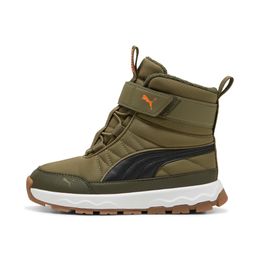 Puma Kinder Winterboots "EVOLVE BOOT AC+ PS", Gr. 31Puma olive, Puma schwarz, orange glo, Textil, Schuhe, Snowboots, Winterstiefel, Winterschuhe
