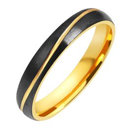 Adelia&acute;s ADELIA ́S Herren Fingerring "Herren Ring aus Edelstahl", 68, Edelstahl, gold, Edelstahl, Fingerringe