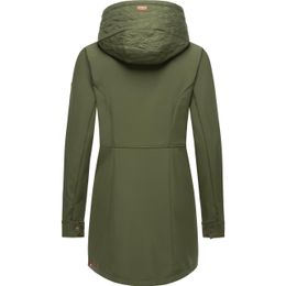 Ragwear Damen Softshellmantel "Ybela", gr&uuml;n, Gr. XXXL, Obermaterial: 97% Polyester, 3% Elasthan. Innenfutter: 100% Polyester, M&auml;ntel, sportliche,