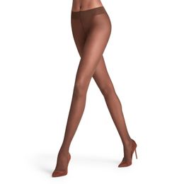 Feinstrumpfhose Falke "Matt Deluxe", Damen, Gr. S/M, braun (brenda), Obermaterial: 76% Polyamid, 24% Elasthan, unifarben, elastisch, Strumpfhosen Feinstrumpfhose, matt & transparent, uni, fein, weich