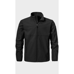 Sch&ouml;ffel SCH&Ouml;FFEL Herren Outdoorjacke "Softshell Jk Style Mirusha MNS", schwarz, Gr. 54, Oberstoff: Aussenseite: 100% Polyester, Innenseite: 100% Polyester.