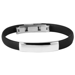 Adelia&acute;s Armreif ADELIA&acute;S "Unisex Armband &ndash; Armreif aus Kautschuk &Oslash; 6,5 cm cm", schwarz, Armb&auml;nder, Damen, 6,5cm, Kautschuk, Armreif, Perfekt als Geschenk f&uuml;r besondere Menschen