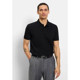 OLYMP Herren Poloshirt "OLYMP Casual Wirk, Polo", schwarz, Gr. XS, 100% Baumwolle, Shirts