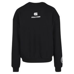 Herren Rundhalspullover "Upscale by Mister Tee", schwarz, Gr. XL, UPSCALE BY MISTER TEE, mehrfarbig, 100% Baumwolle, Pullover