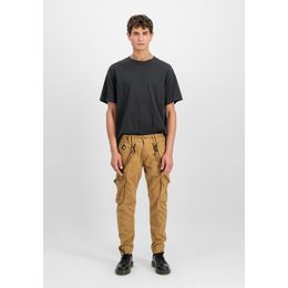 Herren Cargohose "Utility Pant", gr&uuml;n, Gr. 32, Alpha Industries, Obermaterial: 98% Baumwolle, 2% Elastan; Futter: 100% Baumwolle, Hosen