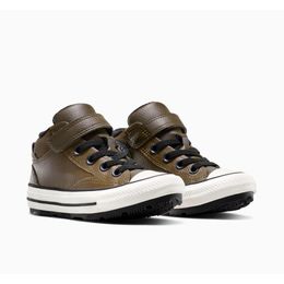 Converse M&auml;dchen Sneakerboots "CHUCK TAYLOR ALL STAR MALDEN STREET BOOT", Gr. 34, braun, Textil, Schuhe, Winterschuhe, Schn&uuml;rboots, Sneaker, gef&uuml;ttert