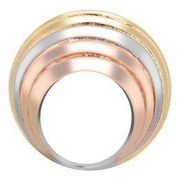 Adelia&acute;s ADELIA ́S Damen Fingerring "Damen Ring aus Edelstahl", 60, Edelstahl, rosa, Edelstahl, Fingerringe