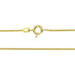 OSTSEE-SCHMUCK Damen Goldkette "- Schlange 1,0 mm - Gold 333/000 -", 50, Gelbgold 333, gold, Gelbgold 333, Halsketten