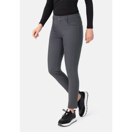 STOOKER WOMEN Damen 5-Pocket-Jeans "Florenz Easy Wear Slim Fit Jeans", grau, Gr. 46, Denim/Jeans, 70% Viskose, 26% Polyamid, 4% Elasthan, Jeans, Slim