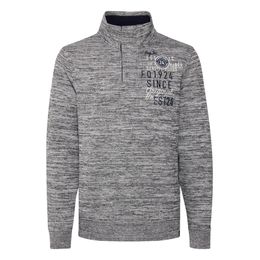 FQ1924 Herren Troyer "Troyer FQGudmund", grau, Gr. XL, Obermaterial: 60% Baumwolle CO. 40% Polyester PES., Pullover