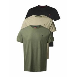 MCS Herren Kurzarmhemd "MCS T-shirt MCOhio", gr&uuml;n, Gr. XL, Obermaterial: 100% Baumwolle, Hemden