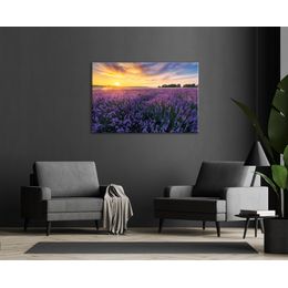 Leinwandbild B&Ouml;NNINGHOFF, lila (farbe bild(er): bunt), B:118cm H:78cm T:1,8cm, Canvas, MDF, Bilder, Leinwandbild