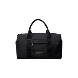 Weekender Calvin Klein "BOLD DUFFLE", Damen, Gr. B/H/T: 52cm x 30cm x 30cm, scchwarz, Nylon, Taschen Weekender, Unisex Reisetasche, Urlaubstasche mit Umh&auml;ngegurt und Logoschriftzug