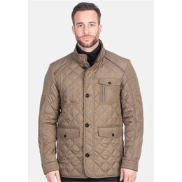 NEW CANADIAN Herren Outdoorjacke "ALL SEASON", braun, Gr. 29, unifarben, 100% Polyester, Jacken, mit Strickeinsatz am Innenkragen