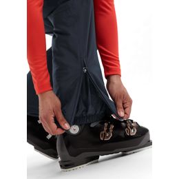 Maier Sports Damen Skihose "Majelletta W", blau, Gr. 23, 100% Polyester, Hosen, Damen Schneehose wasserdicht 4-Wege-Stretch Regular Fit