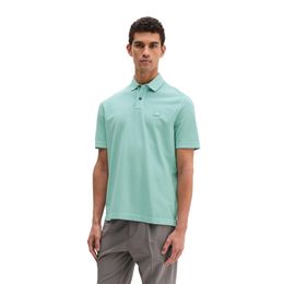 Marc O'Polo MARC O'POLO Herren Poloshirtmidnight moss, Gr. L, unifarben, Piqu&eacute;, Obermaterial: 100% Baumwolle, Shirts, weiches Tragegef&uuml;hl, regular Fit, Logopatch