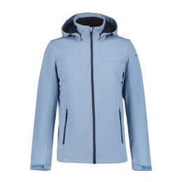 Icepeak Herren Outdoorjacke "Icepeak Softshell jacke Brimfield"blau, Gr. 48, 95% Polyester, 5% Elasthan, Jacken