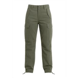 Brandit Damen Cargohose "Brandit Damen Ladies M-65 Cargo Pants"olive, Gr. 32, unifarben, 100% Baumwolle, Hosen