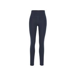 Chinohose "Girlfriend Collective Trouser COMPressive", Damen, Gr. S, Normalgr&ouml;&szlig;en, blau (midnight), Obermaterial: 79% Polyester, 21% Elasthan, Girlfriend Collective, Hosen Chinohose