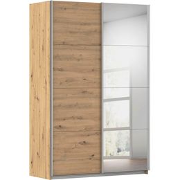 Schwebet&uuml;renschrank Rauch "Kleiderschrank Schrank Garderobe Schlafzimmerschrank CORTONA", eiche artisan, B:136cm H:210cm T:62cm, Holzwerkstoff, Schr&auml;nke, Schwebet&uuml;renschrank, in 3 Ausstattungen BASIC/CLASSIC/PREMIUM (SOFT-CLOSE) MADE IN GERMANY, Topseller