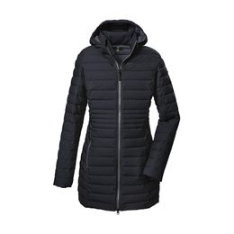 G.I.G.A. by Killtec Steppmantel "GW 14 WMN QLTD PRK_Bacarya", Damen, Gr. 40, blau (navy), Oberstoff: 100% Polyester, Futter: 100% Polyester (recycelt), Wattierung: 100% Polyester (recycelt), G.I.G.A. DX BY KILLTEC, M&auml;ntel Steppmantel, Schmaler Damenparka, wasserabweisend, winddicht, atmungsaktiv