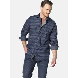 Jan Vanderstorm Herren Langarmhemd "Hemd HALJORN", braun, Gr. 6XL, Obermaterial: 100% Baumwolle CO., Hemden