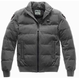 Blauer College, Textiljacke