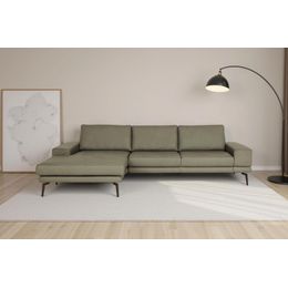 Ecksofa DIE PLANBAR, B:310cm H:86cm T:180cmtorro olive, Wohnzimmer, Sofas, "PN-EM20061; wahlweise frei im Raum stellbar", wahlweise mit echt