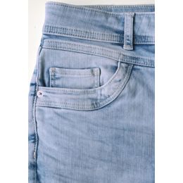 Street One Damen Gerade Jeansultra bleach random washed, Gr. 34, unifarben, Jeans, 89% Baumwolle, 8% Polyester, 3% Elasthan, Jeans, 5-Pocket-Style