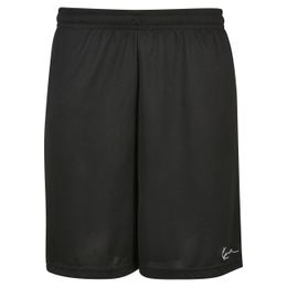 Karl Kani Herren Shorts "Karl Kani Herren KM-PS021-001-01 Small Signature Mesh Shorts"schwarz, Gr. XXS, unifarben, 100% Polyester, Hosen