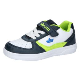 Lico Kinder Sneaker "Freizeitschuh Feo VS", Gr. 34, wei&szlig;, Synthetik, Schuhe
