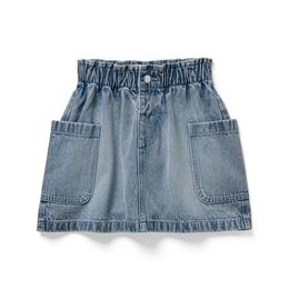 Tchibo - Kinder-Paperbag-Jeansrock - M&auml;dchen - Gr. 134/140 - dunkelblau