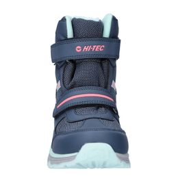Hi-Tec Kinder Wanderschuh "Hi-Tec Stiefel Penguin Ez Wp Jrg", Gr. 31, blau, Textil: 61% + PU: 39% Fleece: 100%, Schuhe