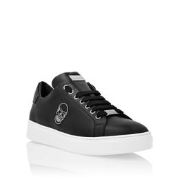 Philipp Plein Damen Sneaker "Skull", Gr. 350102, wei&szlig;, schwarz, Schuhe