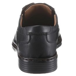 Josef Seibel Herren Schn&uuml;rschuh "Alastair", Gr. 40, schwarz, Glattleder, unifarben, Schuhe, mit feinen Ziern&auml;hten, Freizeitschuh, Halbschuh,